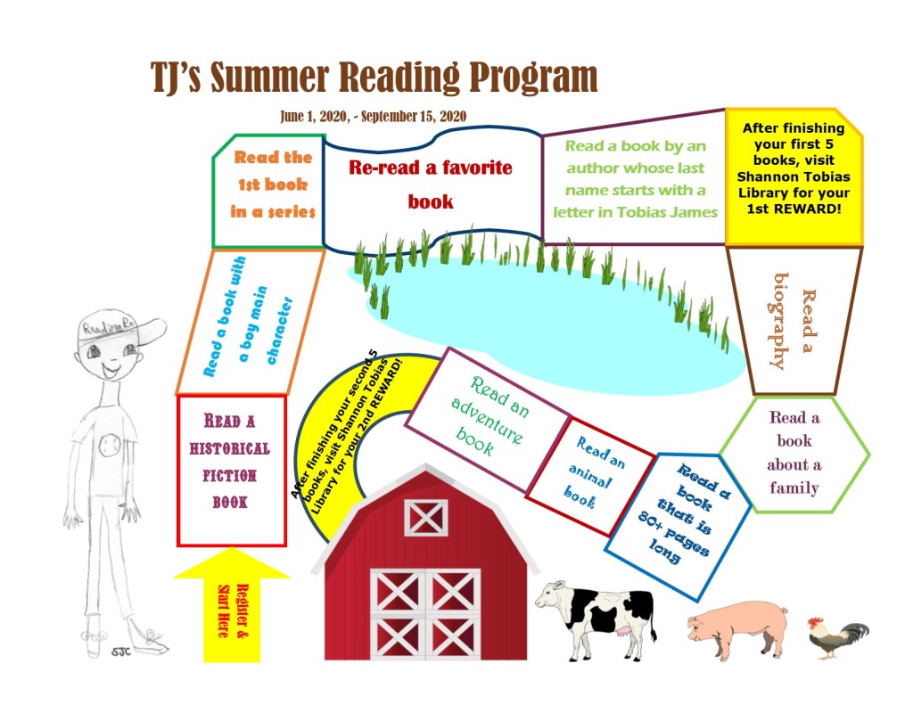 TJ's Summer Reading Program | Shannon Tobias Memorial Christian Lending ...